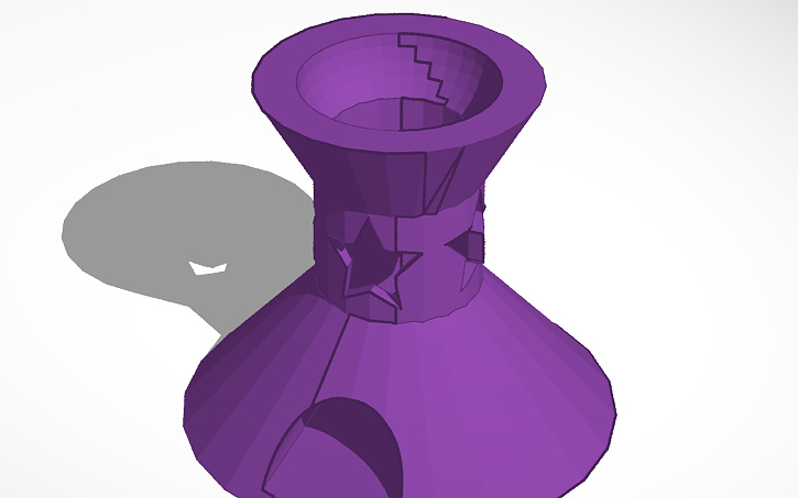 3D design Stern Vase | Tinkercad