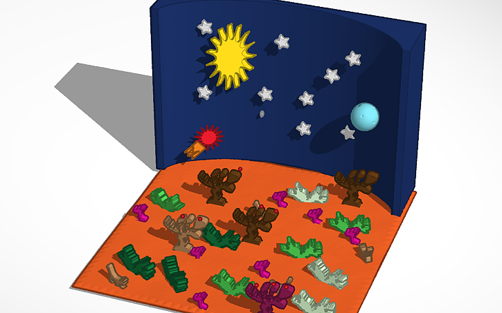 3D design Copy of Terrain - Tinkercad