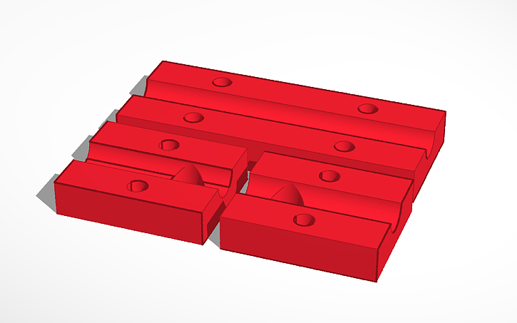 3D design fasteners - Tinkercad