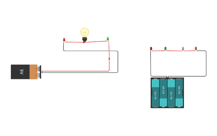 Circuit Design วงจรไฟฟ้าอนุกรม เลขที่24 ม 4 9 Tinkercad