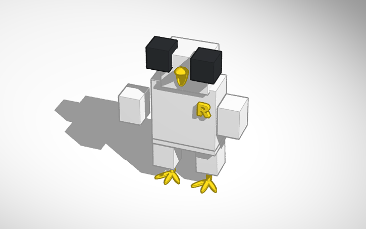 3D design chicken | Tinkercad