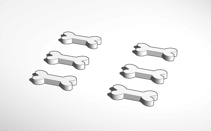 3D design Copy of Funny Bone | Tinkercad