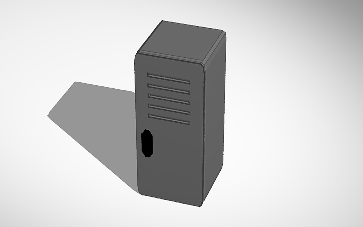 3D design Locker | Tinkercad