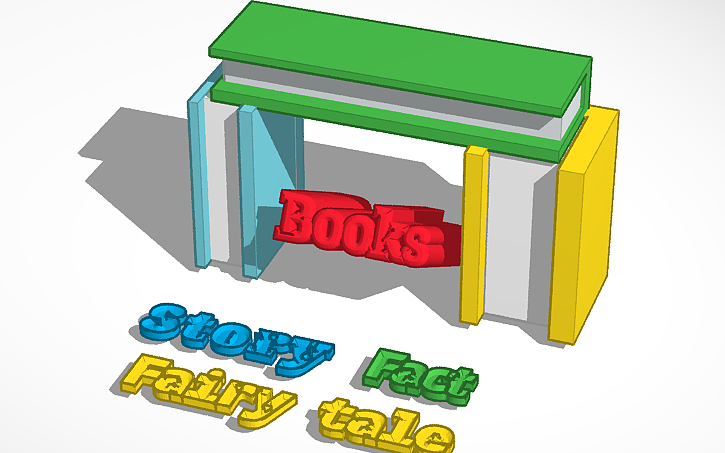 3D design Book Contest | Tinkercad