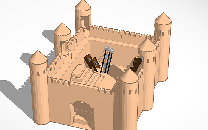 3D design FORT - Tinkercad