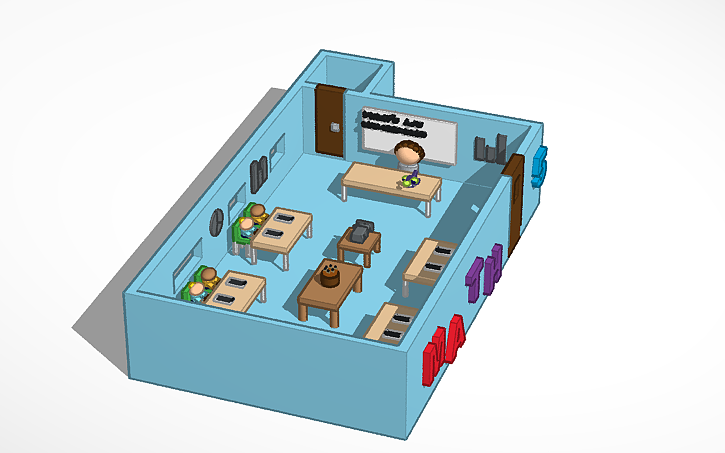 3D design classroom - Tinkercad