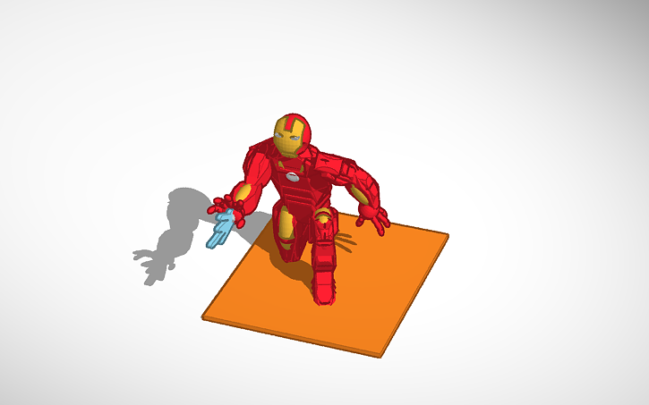 3D design Iron Man | Tinkercad