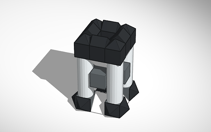 3D design tower | Tinkercad