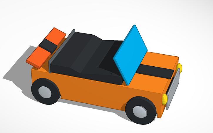3D design mini cooper RS | Tinkercad