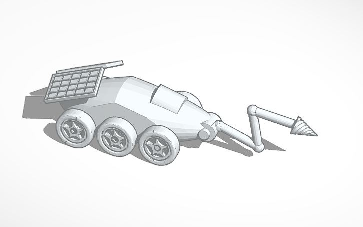 3D design Mars Rover | Tinkercad