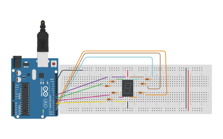 Circuit design Actividad | Tinkercad