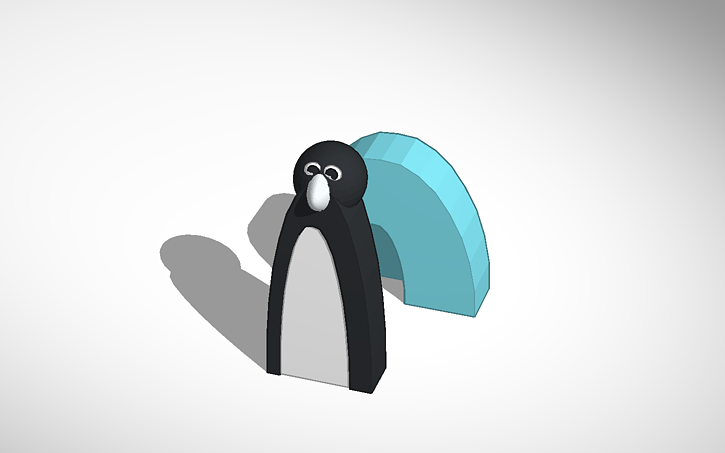 3D design Penguin Artic | Tinkercad