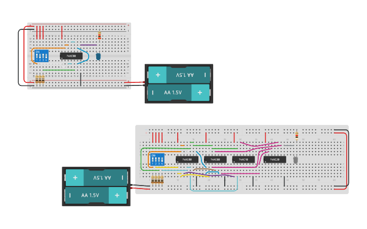 Circuit Design Task 3 Kmap Tinkercad