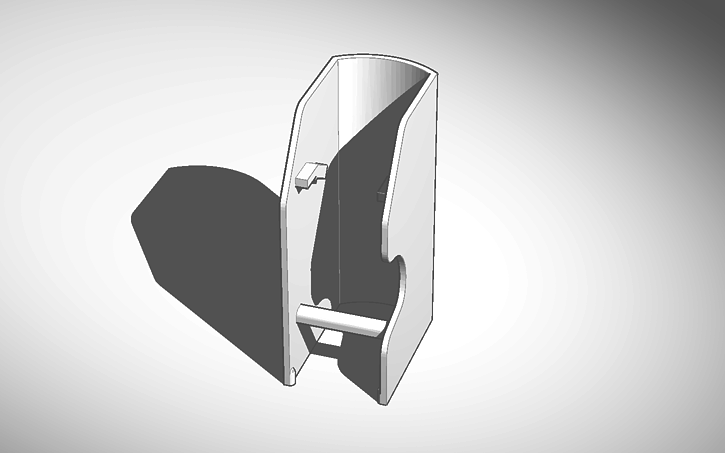 3D design Telrad dew shield - Tinkercad