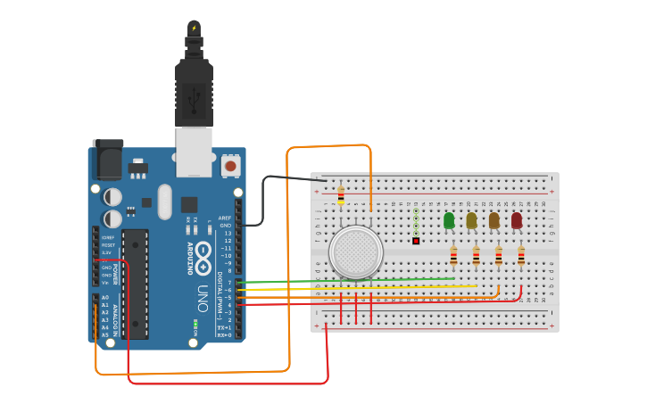 Circuit design Humo | Tinkercad
