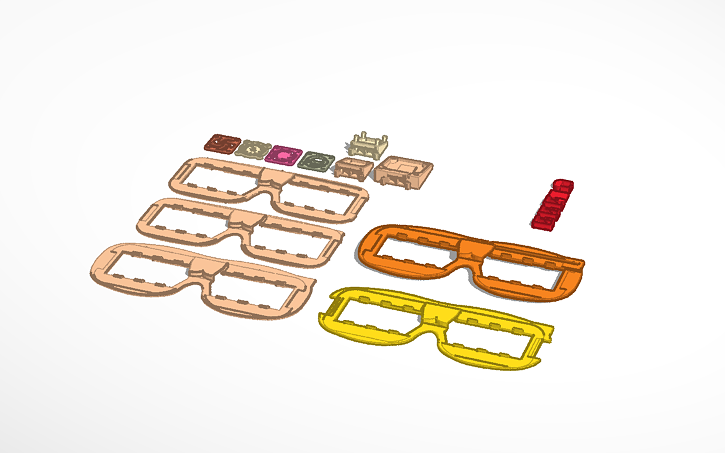 3D design Skyzone SKY02S faceplate fan - Tinkercad