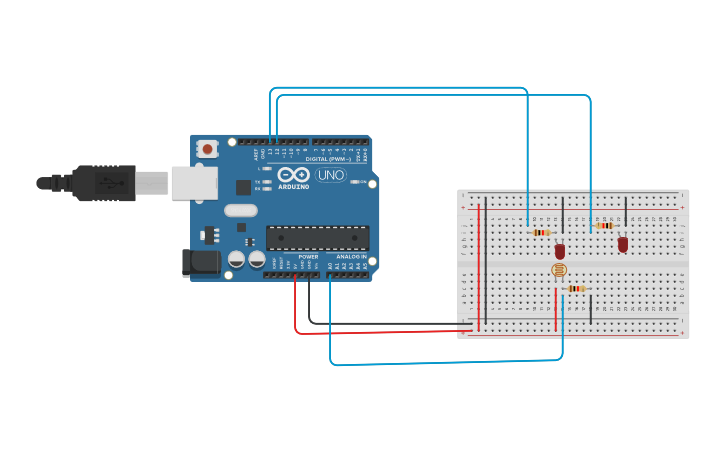 Circuit design arduino 4.c | Tinkercad