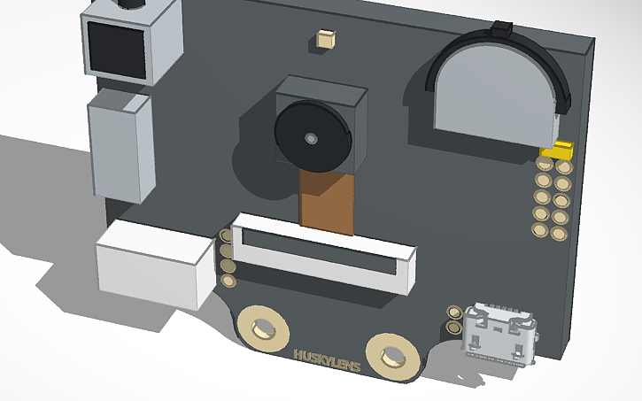 3D design Huskylens - Tinkercad