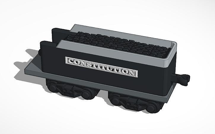 3D design Constitution (Tender) - Tinkercad