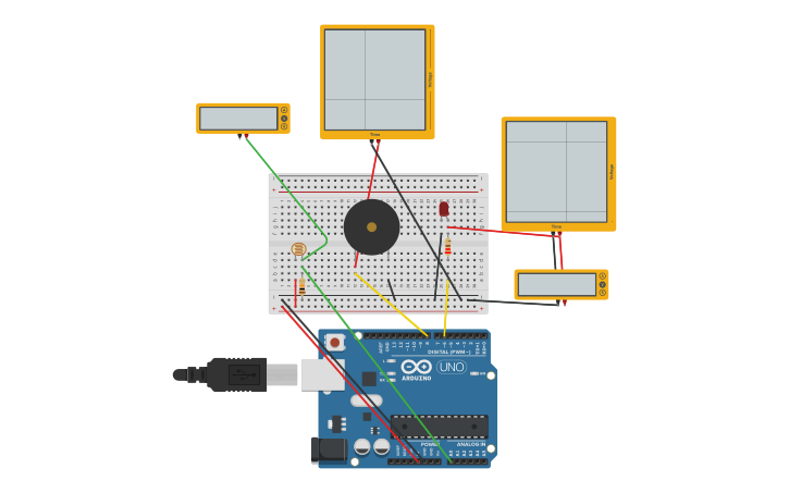 Circuit design Light Theremin Circuit Lab | Tinkercad