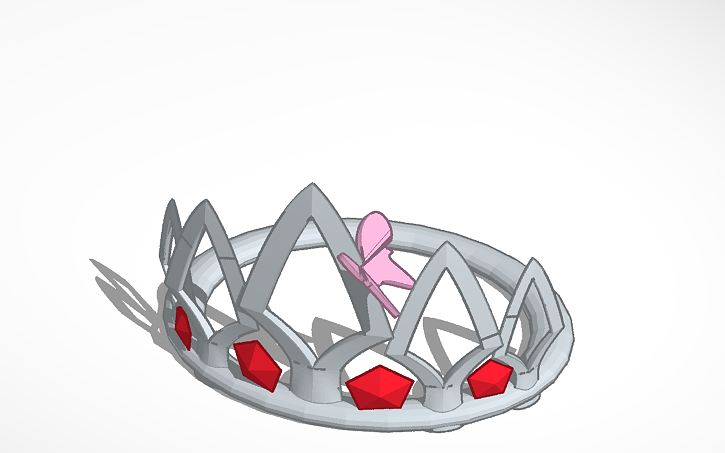 3D design Tiara 2 - Tinkercad