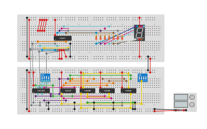 Circuit design Copy of Copy of lab 6 - Tinkercad