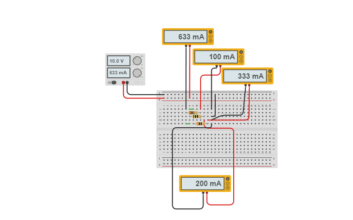 Circuit design Ejercicio4-Examen - Tinkercad