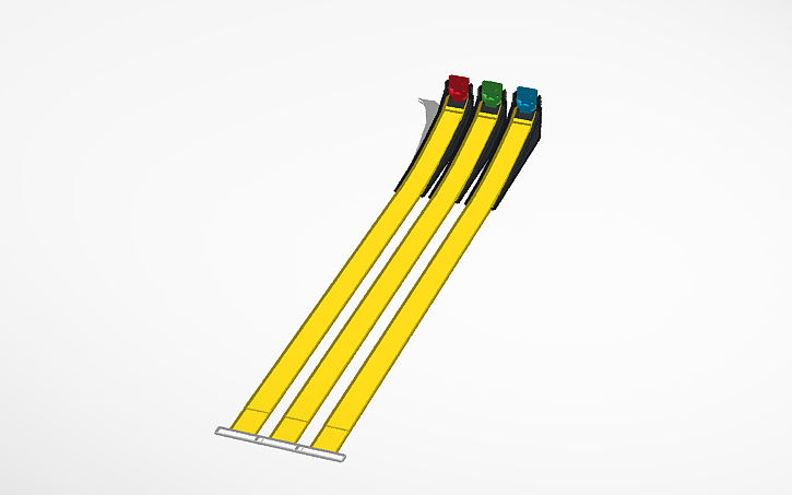 3D design Car Race (Sim Lab) - Tinkercad