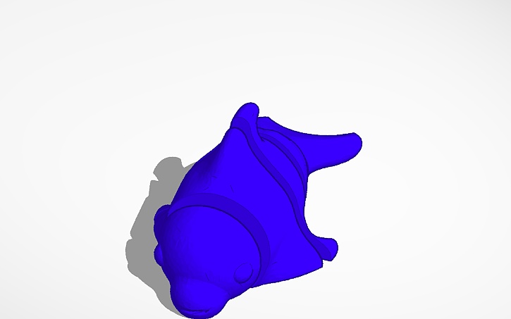 3D design Articulated Dolphin - Tinkercad