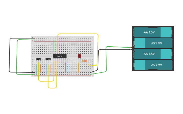 Circuit design Lab1 - Tinkercad