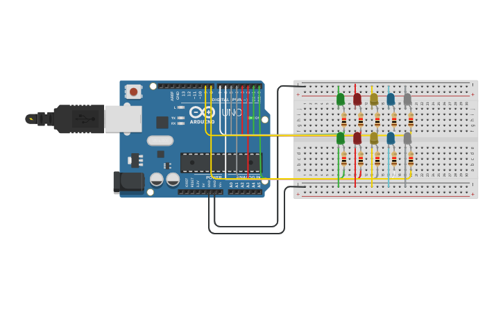 Circuit design Sizzling Jofo - Tinkercad