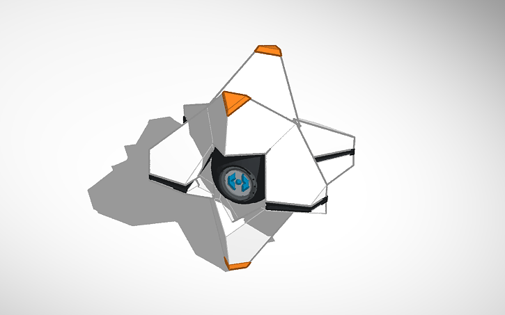 3D design Destiny Ghost 2 - Tinkercad