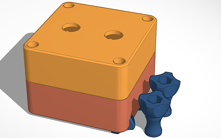 3D design rocker box simple | Tinkercad