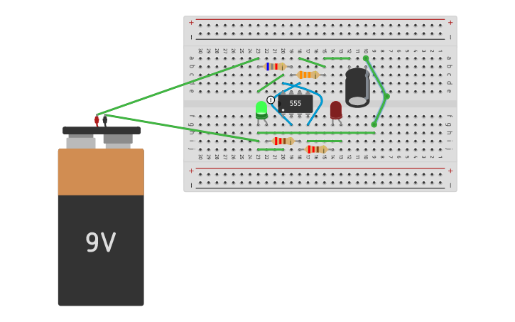 Circuit design Epic Kasi - Tinkercad