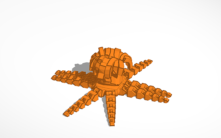 3D design Roblox Octopus - Tinkercad
