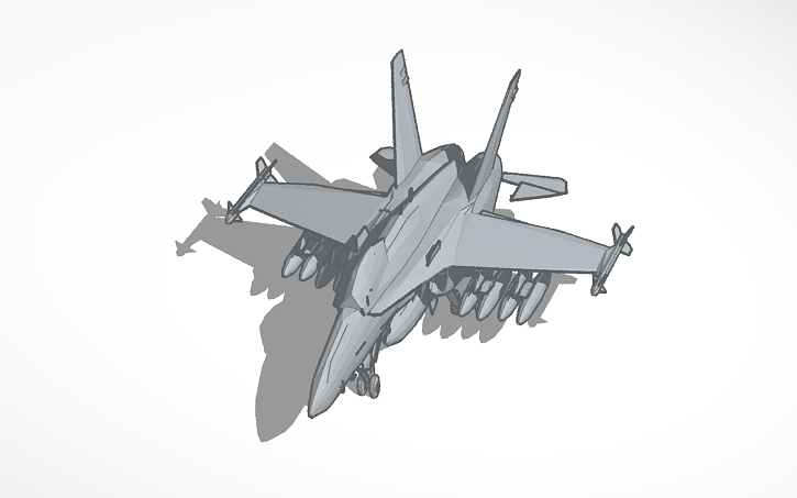 3D design epic aircraft | Tinkercad