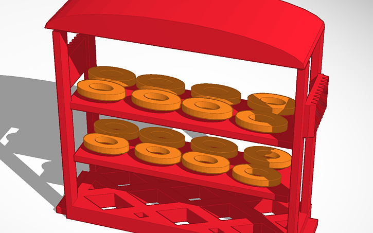 3D design Cue Racks | Tinkercad