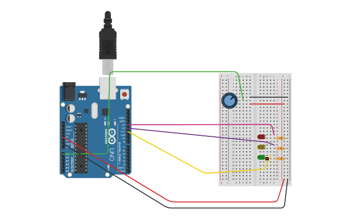 Circuit design ARDUINO POTENCIOMETRO BRANDON OSMAN - Tinkercad