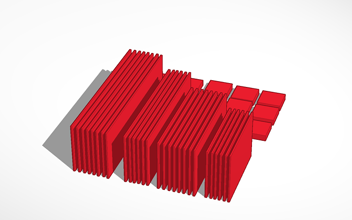 3D design DnD walls and char tokens | Tinkercad