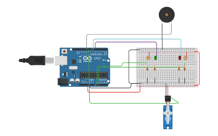 Circuit design Mini project 2 | Tinkercad