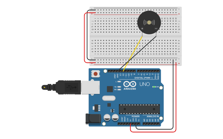 Circuit Design Musica En Bocina Avjc Tinkercad