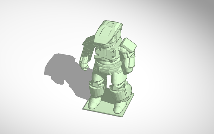 3D design Super Robo Warrior | Tinkercad