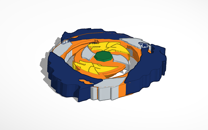3D design Energy Layer - Spin Fafnir - Tinkercad