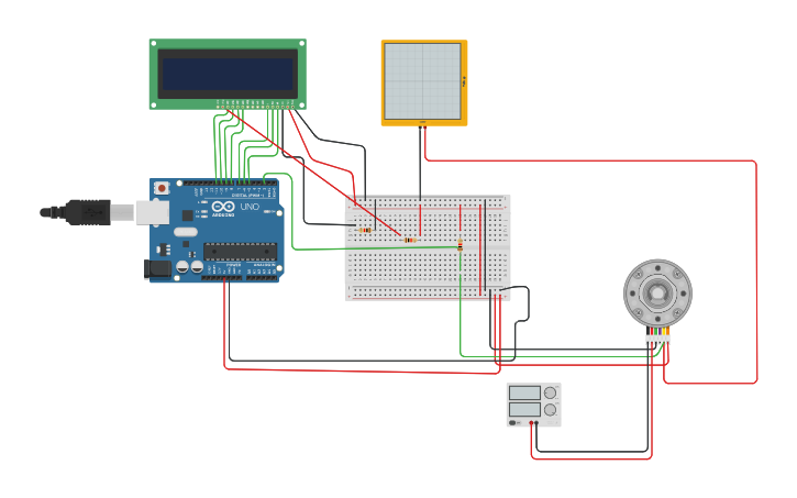 Circuit design encoder - Tinkercad