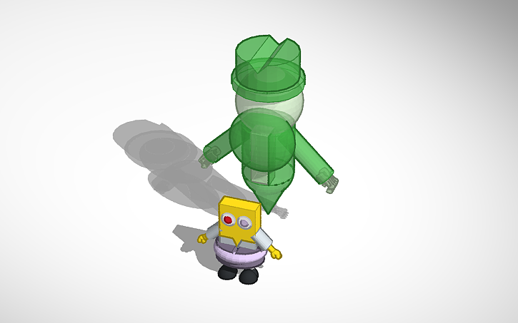 3D design Spongebob’s Susanoo - Tinkercad