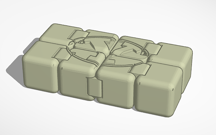 3D design BYU infinity cube | Tinkercad