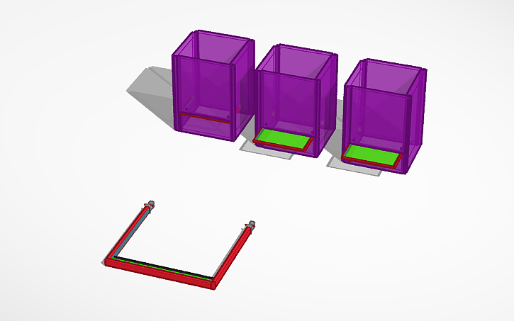 3D design safety nets Model D1 - Tinkercad