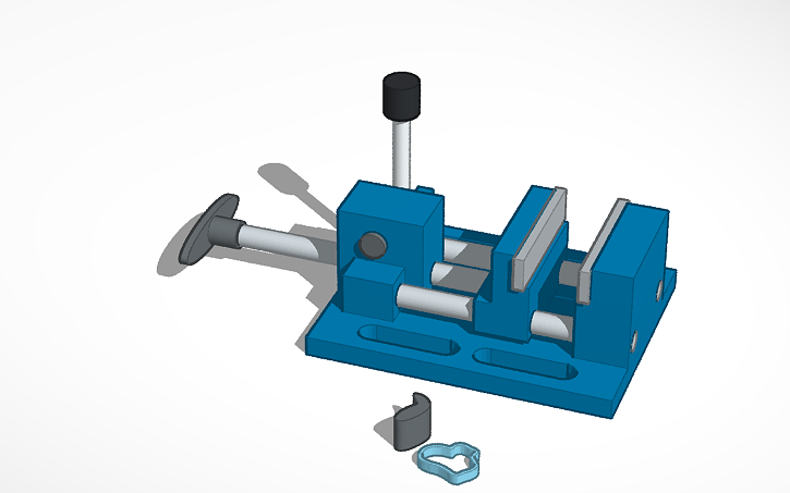 3D design Machine Vice - Tinkercad