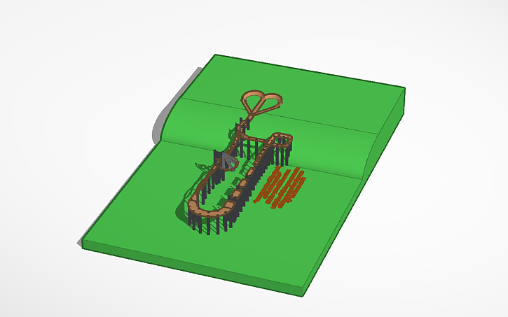 3D design wreckfest 2 motordrome layout - Tinkercad