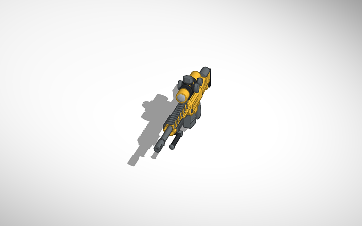 3D design Bo2 Ballista - Tinkercad